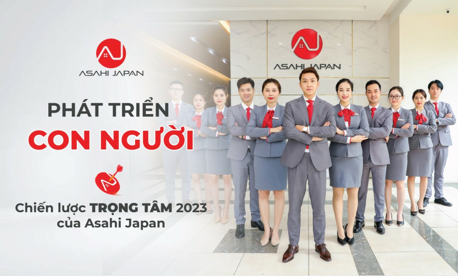 Phát triển con người - Chiến lược trọng tâm của Asahi Japan